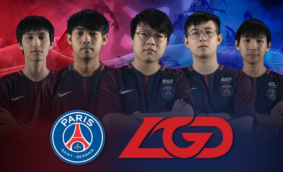 Paris Saint Germain ประกาศจับมือ LGD Gaming ลุย Dota 2 | GamingDose