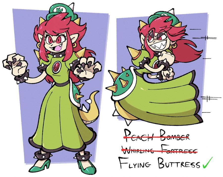 หนังสือภาพ Concept Art เผย Bowsette เกือบกลายเป็นตัวละครจริงในเกม Mario ...