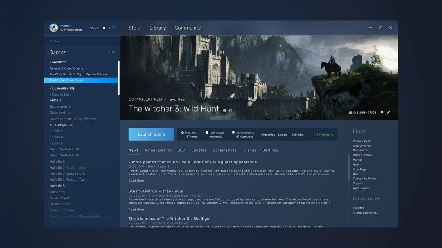 ลือ ! Steam อาจเผยโฉม User Interface รูปแบบใหม่ เร็ว ๆ นี้ | GamingDose