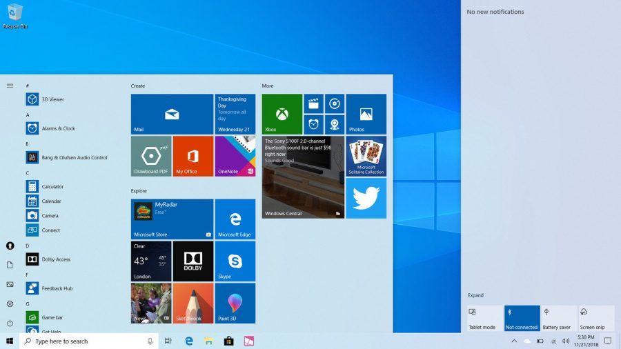 Microsoft เริ่มทดสอบ Windows 10 เวอร์ชั่นปี 2020 | GamingDose