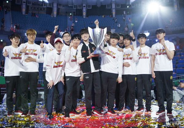 SKT T1 ถล่ม Griffin 3-0 คว้าเเชมป์เจ้าเกาหลี LCK มุ่งสู่ศึกต่อไป MSI ...
