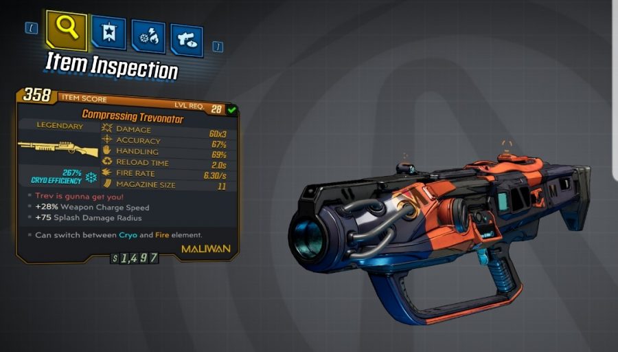 Gearbox Software ตั้งชื่อปืน Borderlands 3 เป็นชื่อแฟนเกม ผู้ป่วยเป็น ...