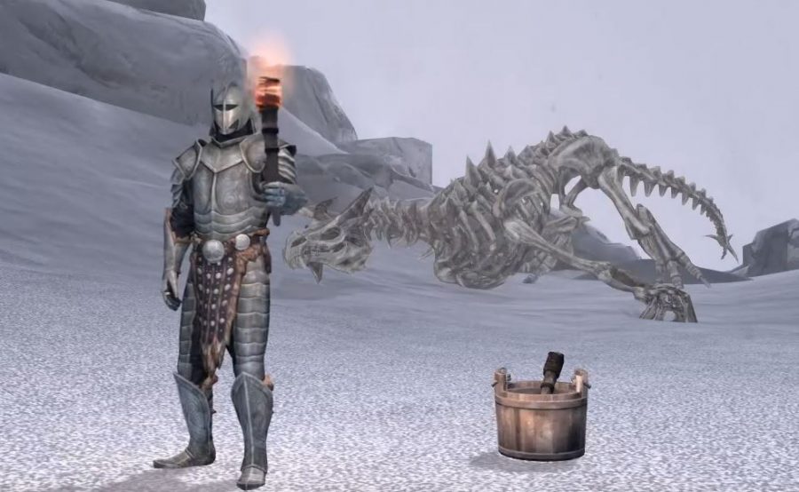 ชมผู้เล่น Skyrim ที่ใช้เพียง "คบเพลิง" เล่นจนจบเกม | GamingDose