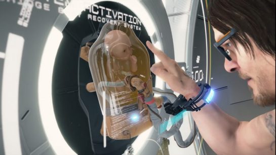 Bridge Baby ในเกม Death Stranding สามารถพูดกับผู้เล่นผ่านทางจอย PS4 ได้ ...