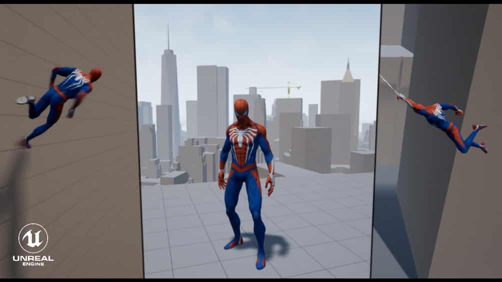 แฟนเกม สร้างเกม Spider-Man ฉบับ fanmade สำหรับ PC ด้วย Unreal 4 ...