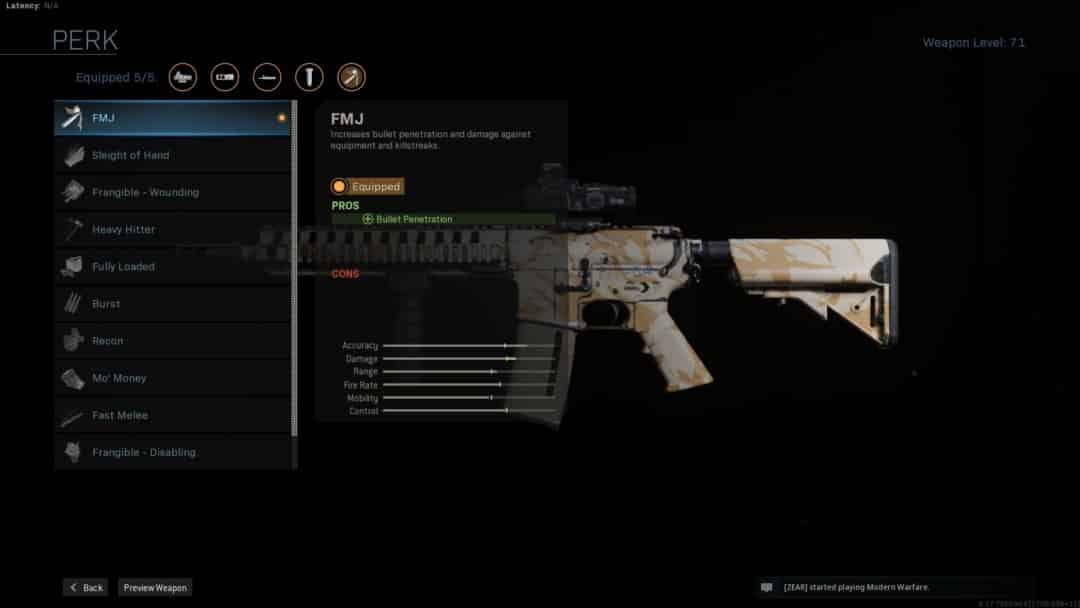 รวม Perk ของอาวุธทั้งหมด ใน Call of Duty: Warzone | GamingDose