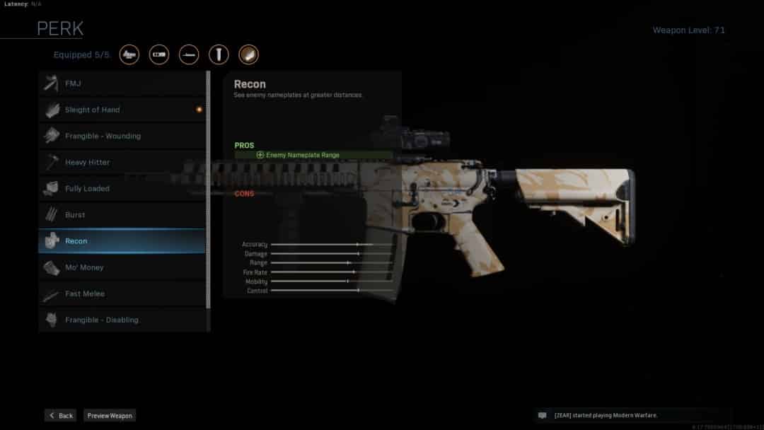 รวม Perk ของอาวุธทั้งหมด ใน Call of Duty: Warzone | GamingDose