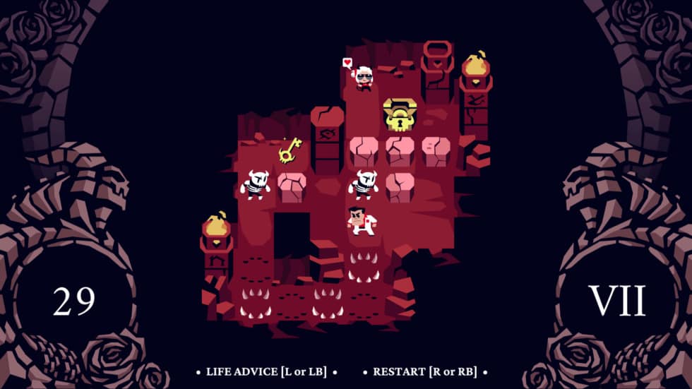 Helltaker เกม Puzzle แสนสนุกที่กลายเป็นกระแสชั่วข้ามคืน | GamingDose