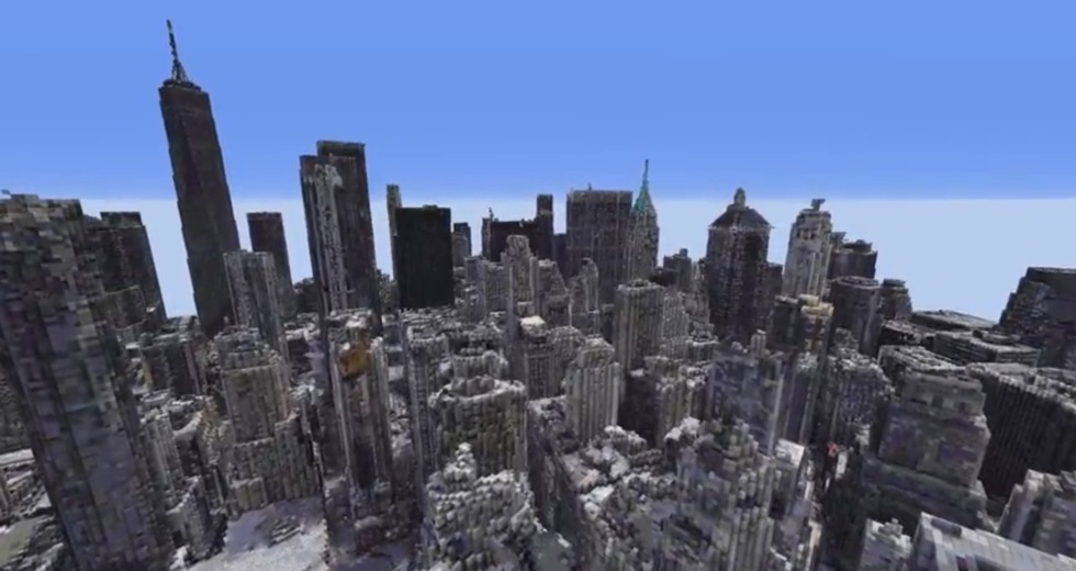 เกมเมอร์แปลงข้อมูลแผนที่ Google Earth พอร์ตลงเกม Minecraft ส่งผลลัพธ์ ...