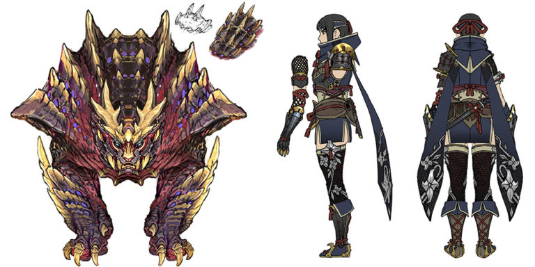 Monster Hunter Rise เผย Concept Art และวิดีโอตัวอย่างใหม่ โชว์ดีไซน์ชุด ...