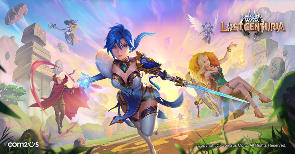 Com2uS แกล้งๆ ปล่อยภาพปริศนา พรีเซ็นเตอร์ 3 คนจาก ‘Summoners War: Lost Centuria’ | GamingDose
