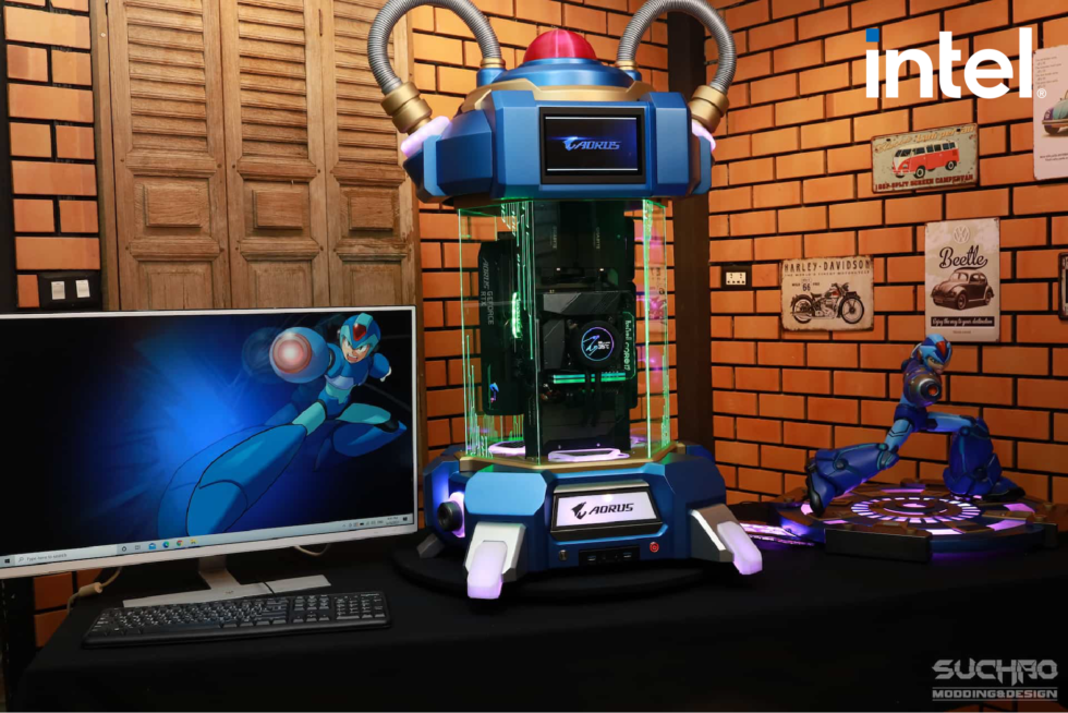Project AORUS Capsule：Rockman X Theme PC Mod #DesIgnYourAORUS คุยกับ ...