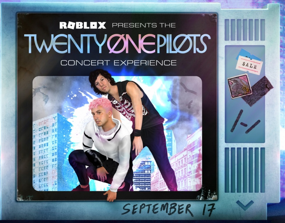 วงดนตรีชื่อดัง Twenty One Pilots เตรียมจัดคอนเสิร์ตเสมือนจริงในเกม Roblox | GamingDose