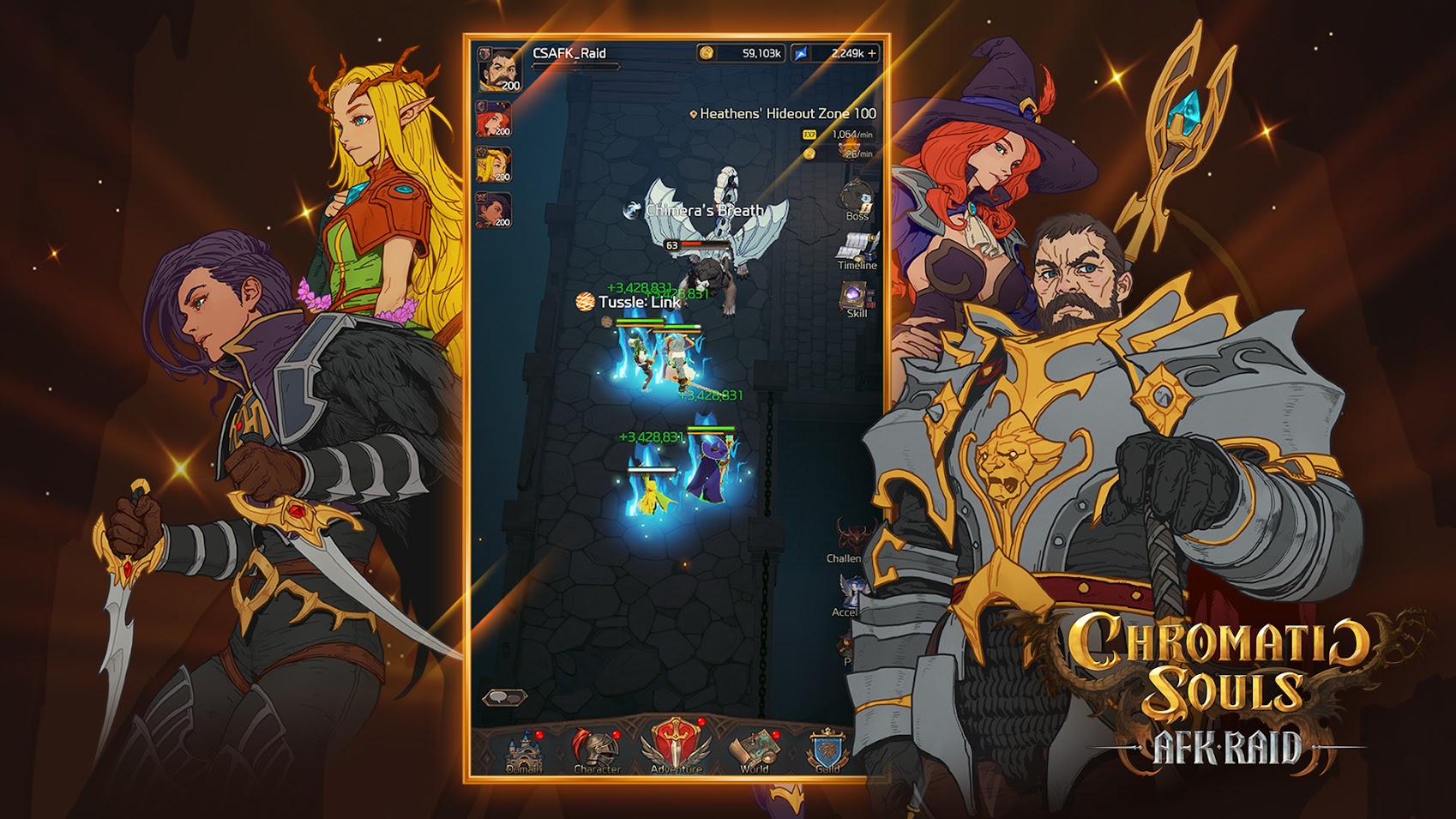 เปิดตัว Chromatic Souls: AFK Raid เกมบนบล็อกเชนเกมแรกของ Com2uS holding ...