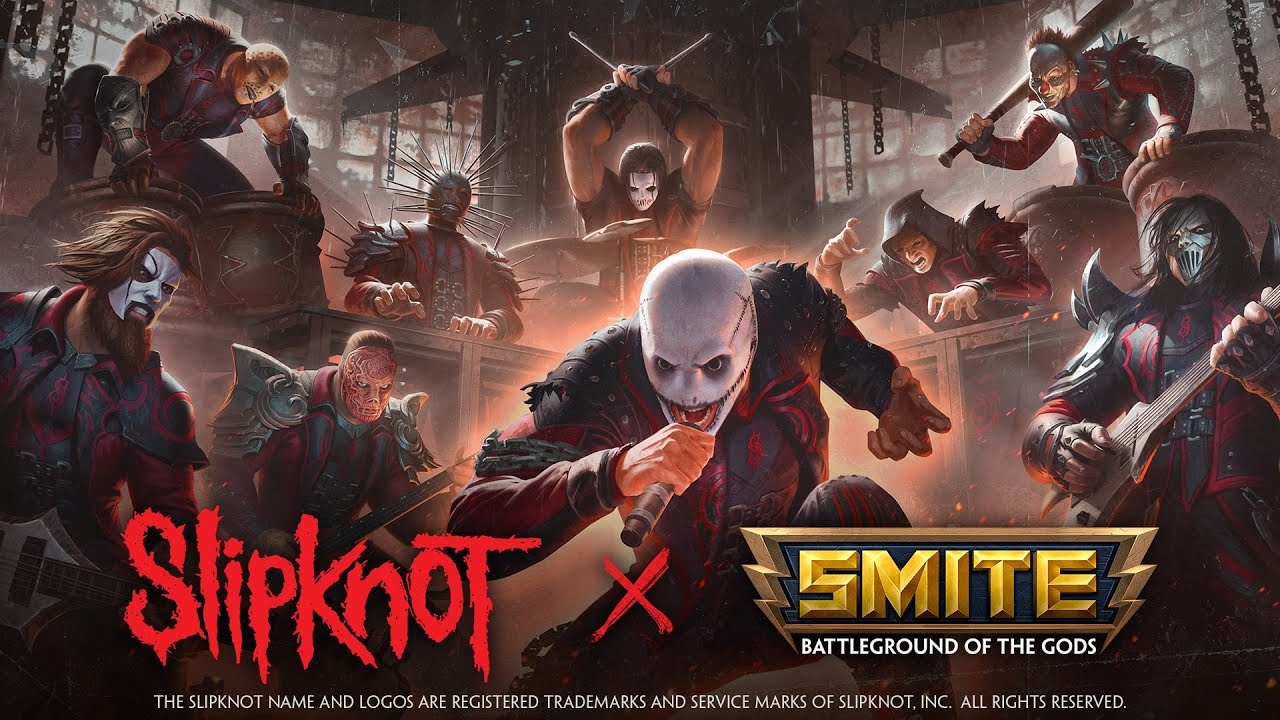 Slipknot วงนูเมทัลระดับโลก จะเข้ามาเป็นสกินใหม่ของ Smite พร้อมหน้ากัน ...