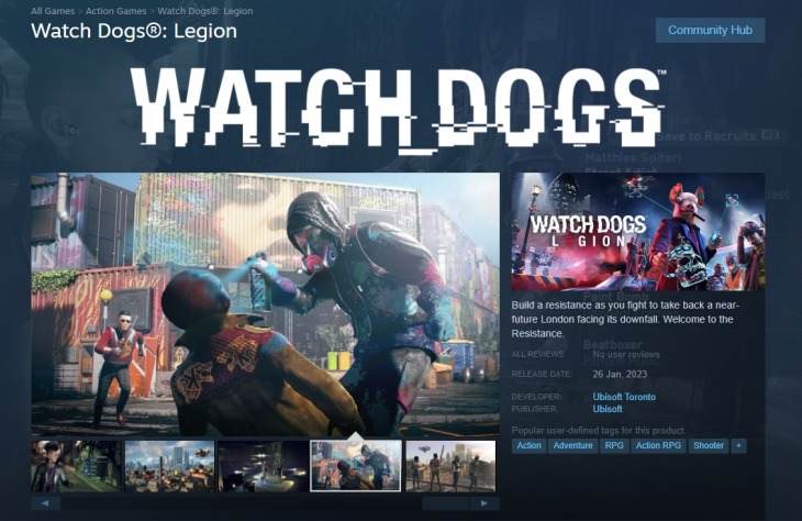 Watch Dogs Legion เตรียมวางจำหน่ายที่ Steam ในวันที่ 23 มกราคม 2023 ...