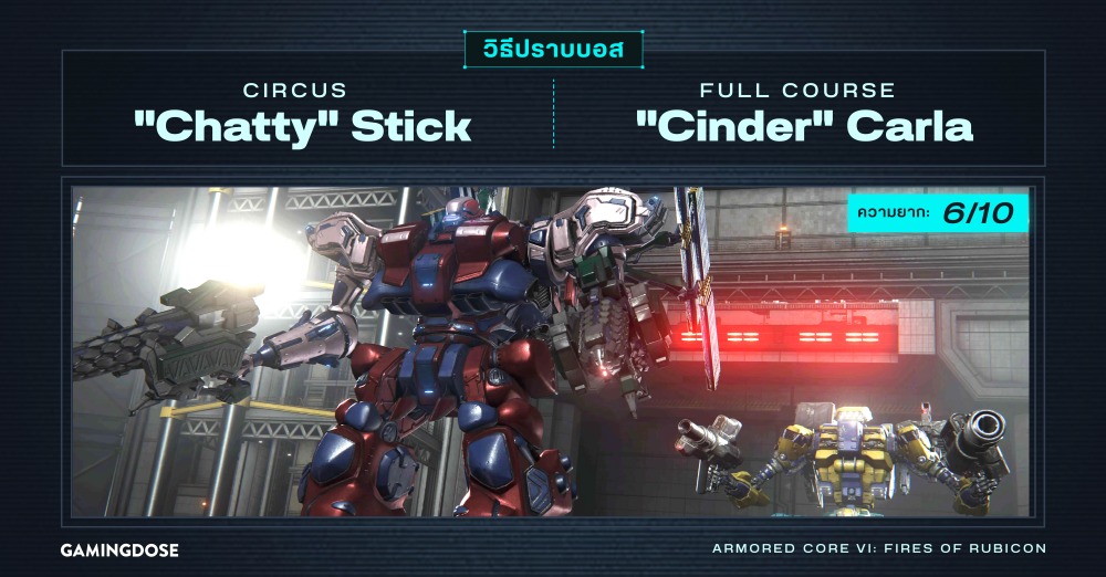 วิธีปราบบอส Armored Core VI – CIRCUS / "Chatty" Stick และ FULL COURSE ...