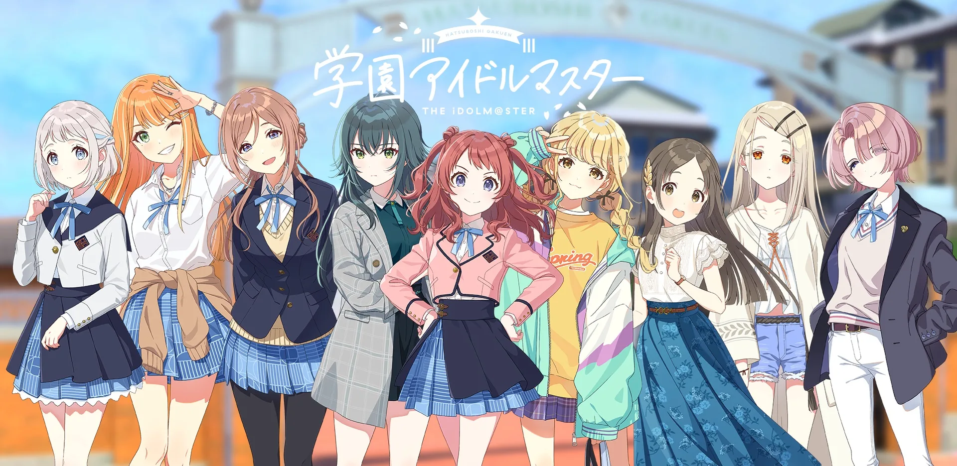 "Gakuen The Idolmaster" เกมภาคใหม่ในรั้วโรงเรียนไอดอล เตรียมเปิดให้เล่น ...