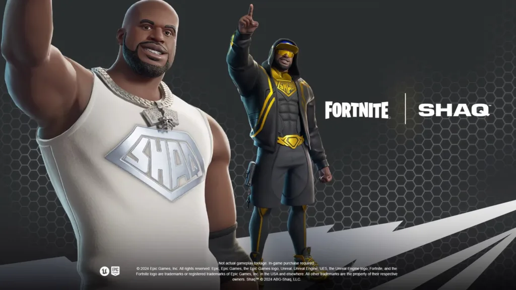 Shaquille O'Neal จะเข้ามาเป็นสกินใหม่ใน Fortnite เร็ว ๆ นี้ | GamingDose