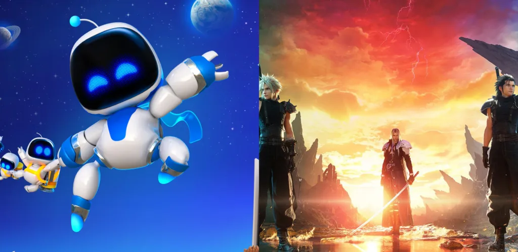 Astro Bot และ Final Fantasy 7 Rebirth เข้าชิง 5 รางวัล เยอะสุดในเวที ...