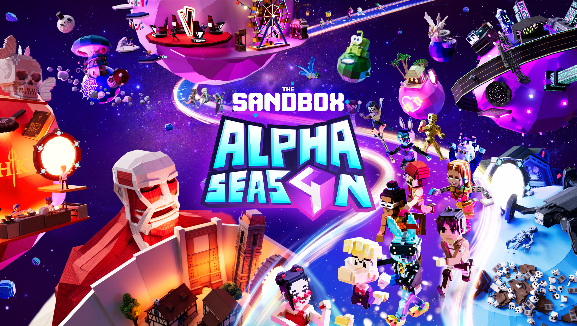 The Sandbox เปิดตัว Alpha Season 4 แจกรางวัลรวมกว่า 80 ล้านบาท พร้อมได้จับมือกับ IP ดังมากมายมา ...