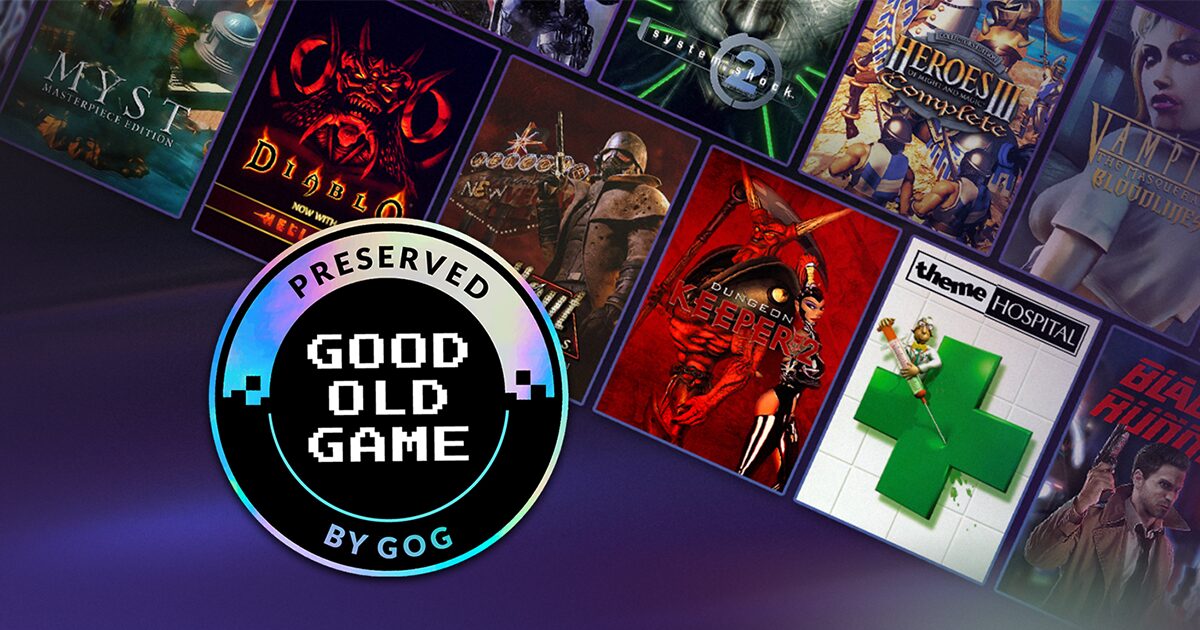 เปิดตัว 'GOG Preservation Program' โครงการอนุรักษ์เกมเก่าให้สามารถเล่นได้ในเครื่อง PC รุ่น ...