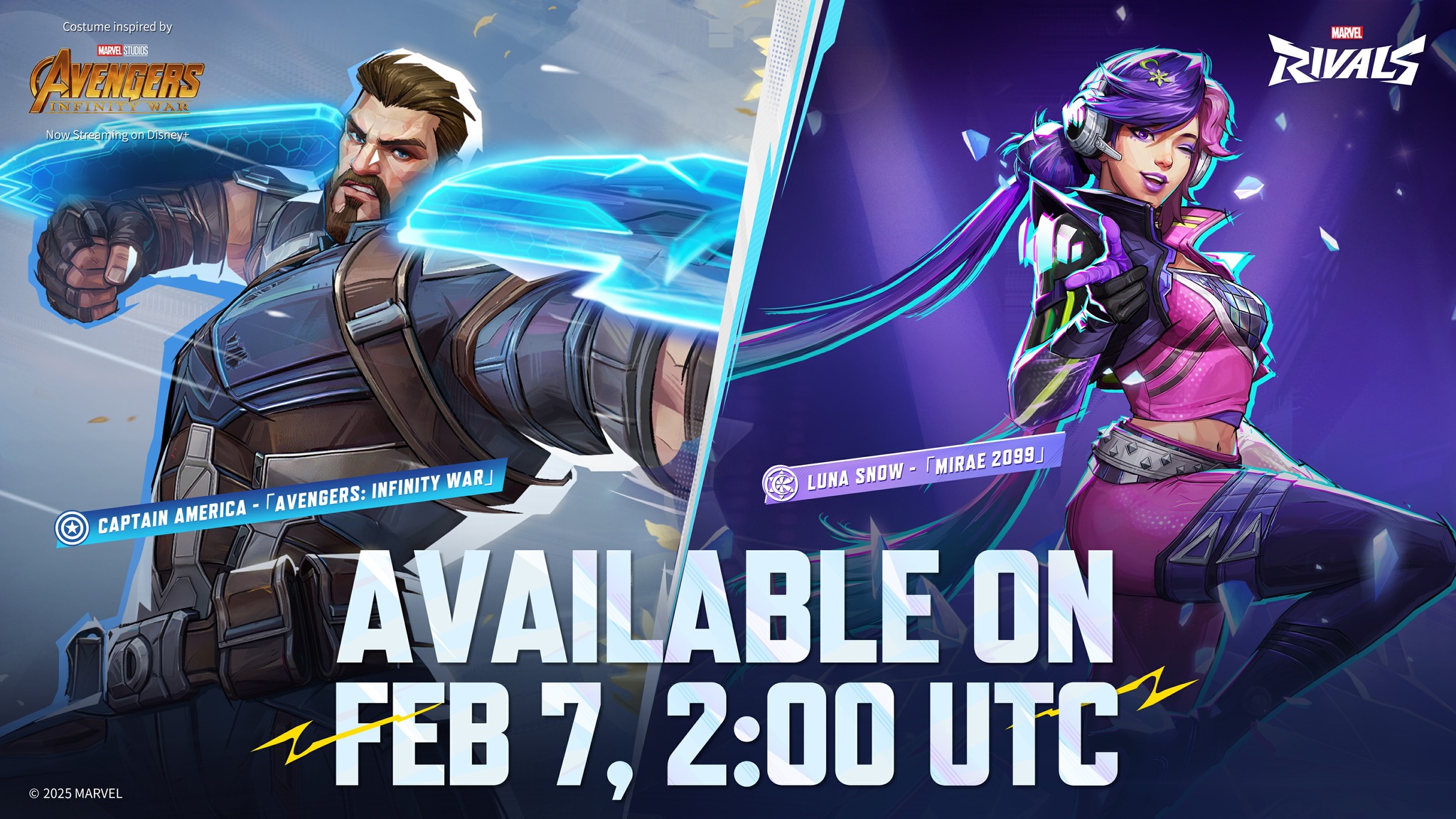 สกิน Captain America จาก Infinity War และชุดใหม่ของ Luna Snow เตรียมบุก ...