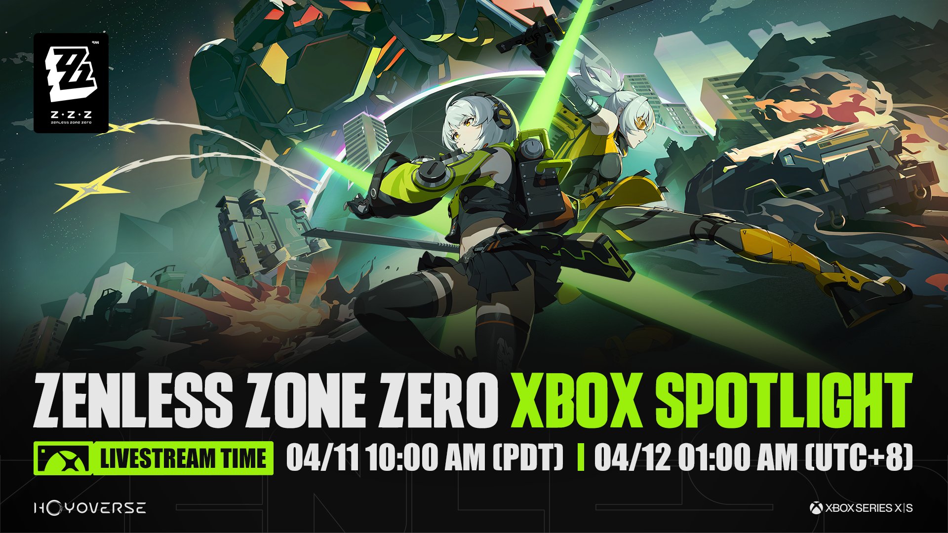 HoYoverse ประกาศนำ Zenless Zone Zero มาเปิดให้เล่นบนเครื่อง Xbox Series X|S | GamingDose