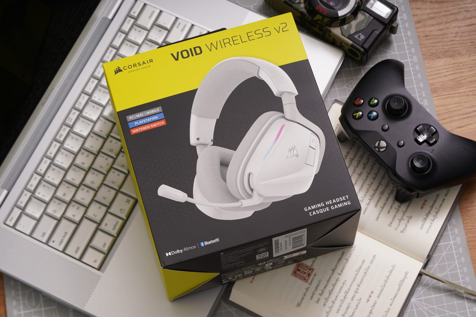 รีวิว Corsair VOID Wireless V2 – หูฟังเกมมิ่งไร้สายที่ใส่สบาย เสียงแม่น แบตอึด | GamingDose