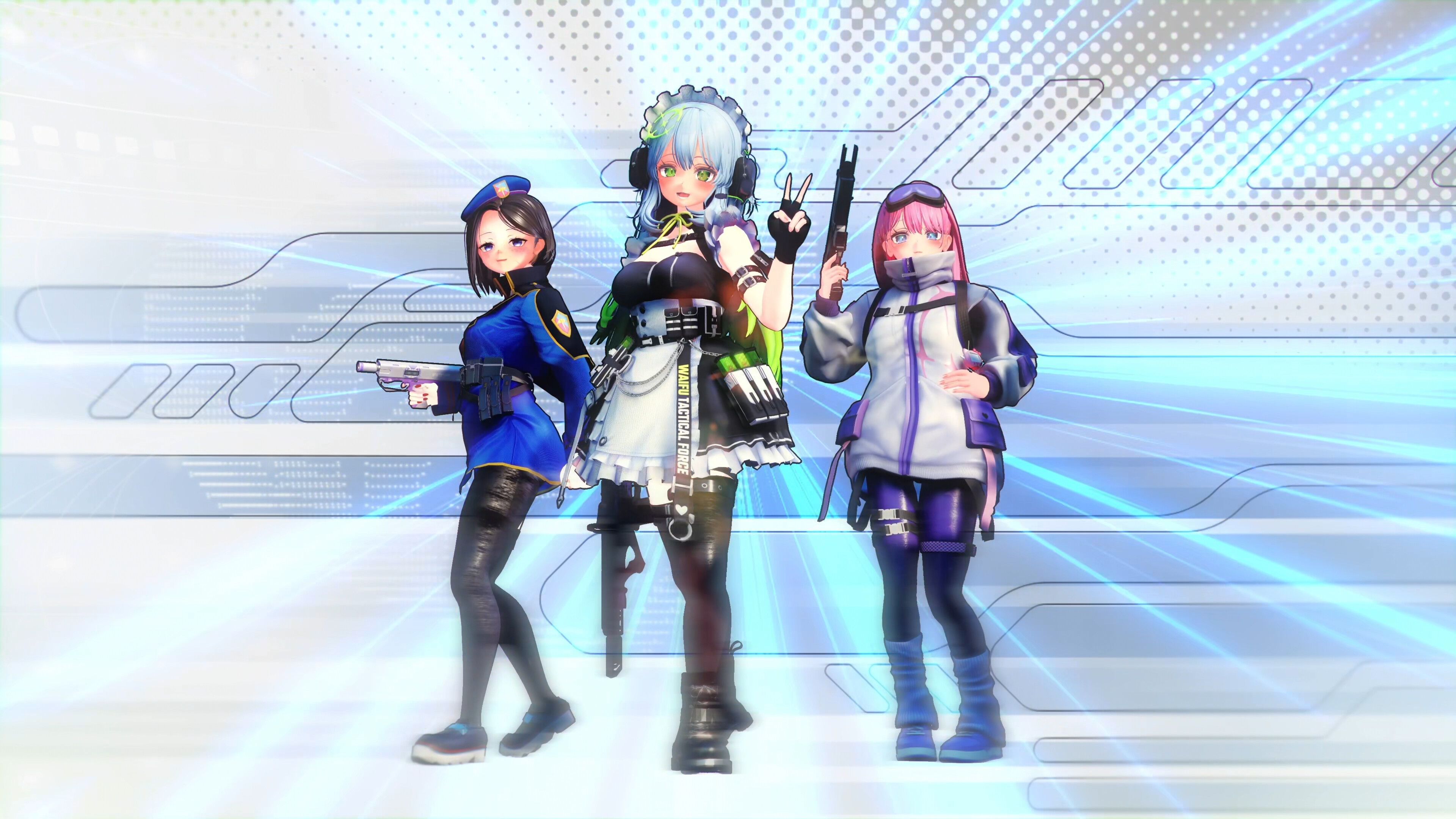 เปิดตัว WTF: Waifu Tactical Force เกมยิง 3V3 สุดผาดโผน กับสาวน้อยสไตล์ ...