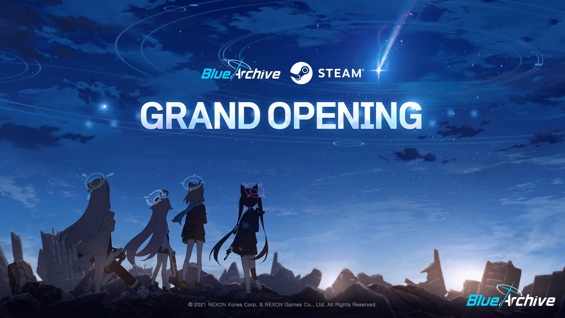 Blue Archive เวอร์ชัน Steam เตรียมเปิดให้เล่นแล้ว 4 กรกฎาคมนี้ 08.00 น. พร้อมของชดเชย | GamingDose